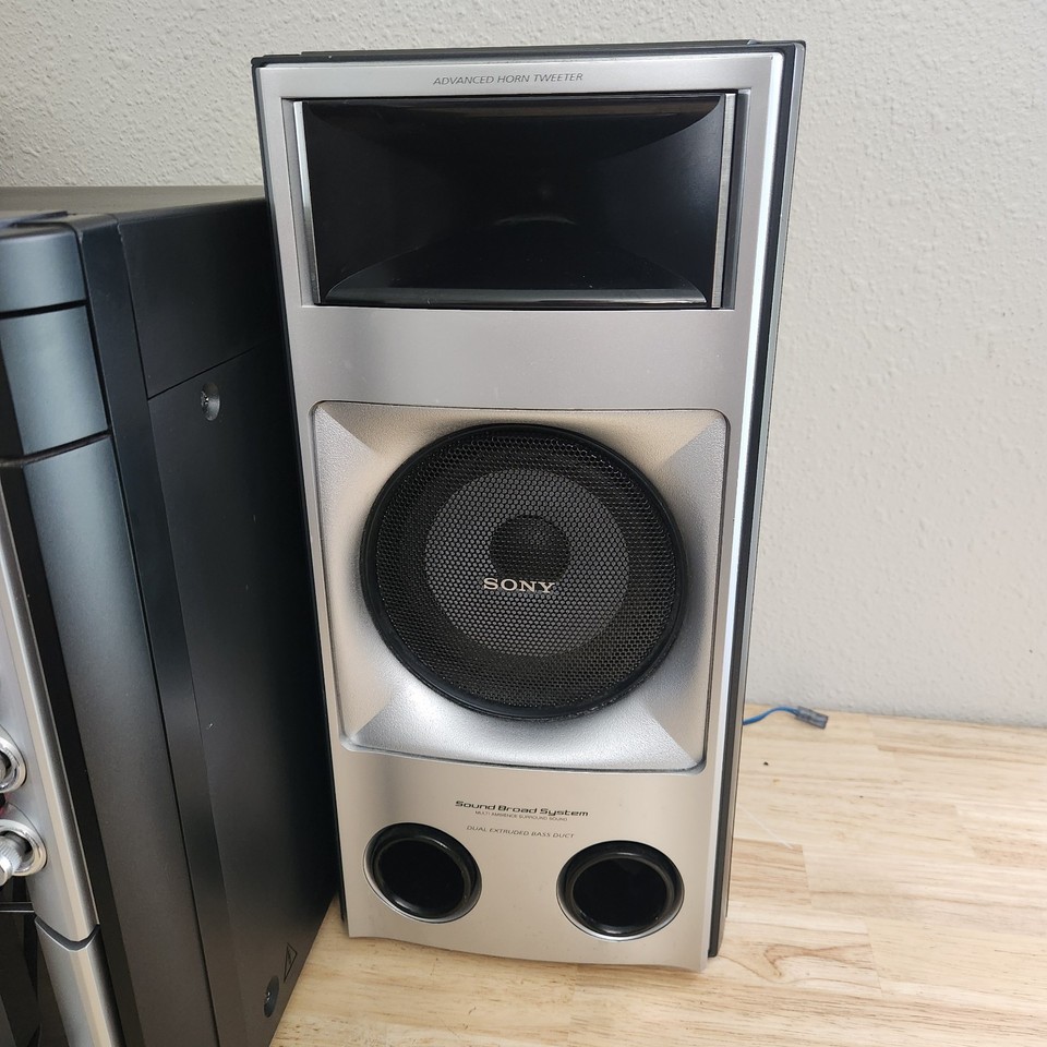 Sony MHC-LX10000 Mini Hi-Fi Speaker Stereo System - Tested, New Belts ...