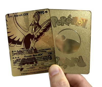 Metal Golden Ho - oh GX Full Art Trading Card Collectable/ Gift | eBay