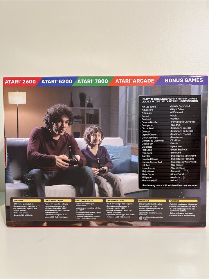 My Arcade Atari Retro Video Game System 200+ Video Games | eBay