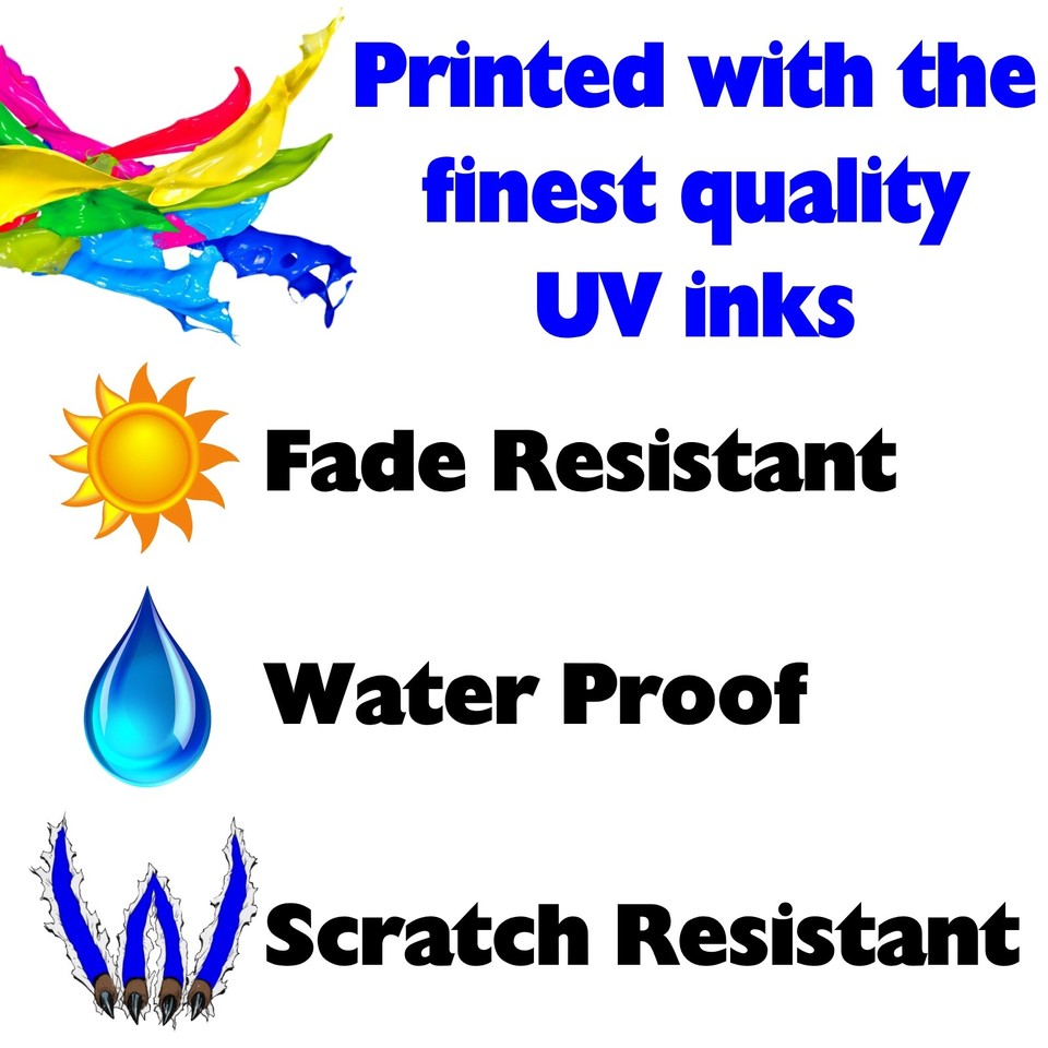 Alarm Bell Box Stickers Security Protected Labels Burglar Warning Signs ...