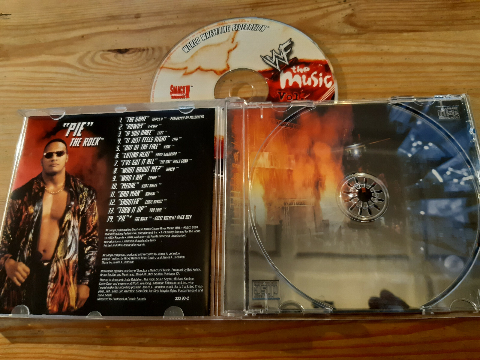 CD VA WWF - The Music Vol.5 (14 Song) KOCH REC SMACKDOWN jc cond C | eBay