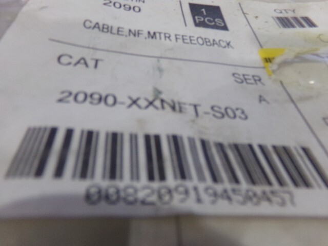 Allen Bradley Cat. #: 2090-XXNFT-S03 Motor Cable. Series: B. New Old ...