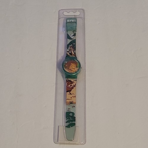 Disney Lion King Simba Wrist Watch Holographic Timon Pumbaa Sealed ...