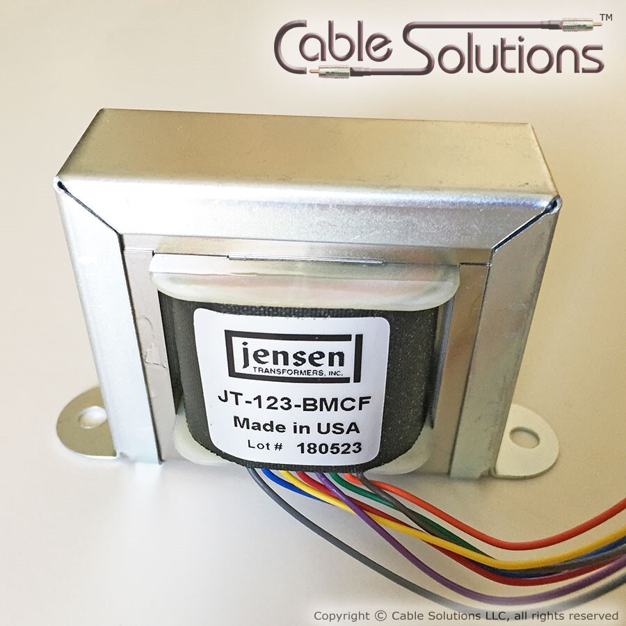 Line Output Transformer, 80% nickel laminations, Jensen Transformers JT ...