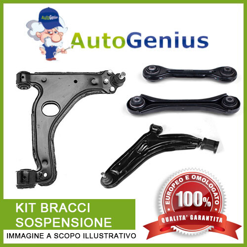 KIT BRACCI SOSP ANT DX SX RENAULT MEGANE I Grandtour KA0/1 1.9 dTi 99 ...