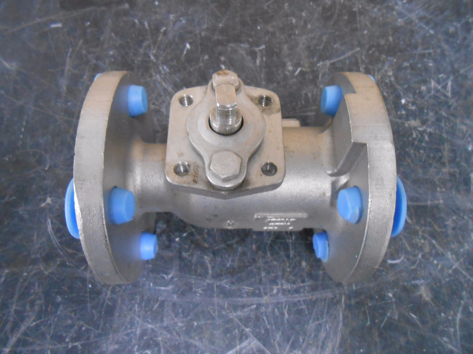 APOLLO 87A20524 CF8M STEEL CLASS 150 1" ONE PIECE FLANGED BALL VALVE NO ...