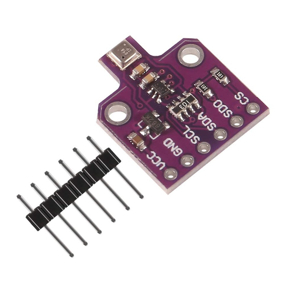 BME680 Digital Temperature Humidity Pressure Sensor Breakout Board 3pcs ...