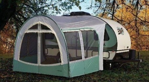 13' Dometic R-Pod Cabana Lightweight RV Dome Awning w/ Screen Room ...