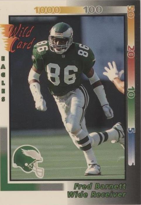 1992 Wild Card Fred Barnett #268 for sale | eBay