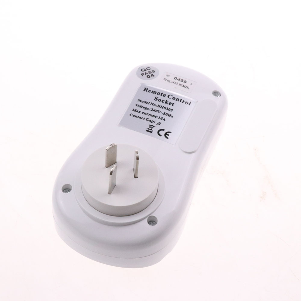 AU Home Wireless Control Mains Power Point Socket 1 Outlet with Remote ...