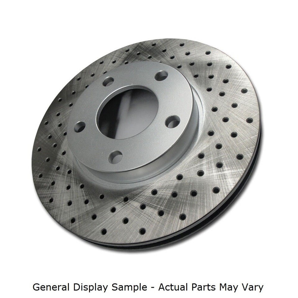 S1062 FIT 2001 2002 Ford Ranger 4WD SUPER Drilled Brake Rotors Ceramic ...