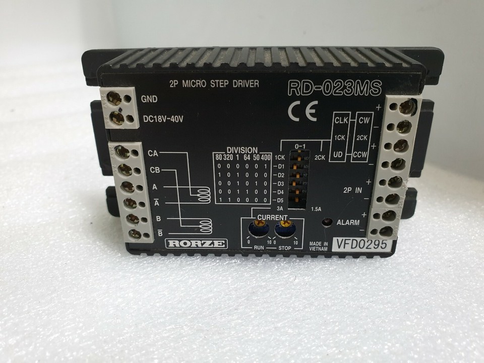 RORZE RD-023MS + SANYO DENKI 103-548-0441 STEP MOTOR | eBay