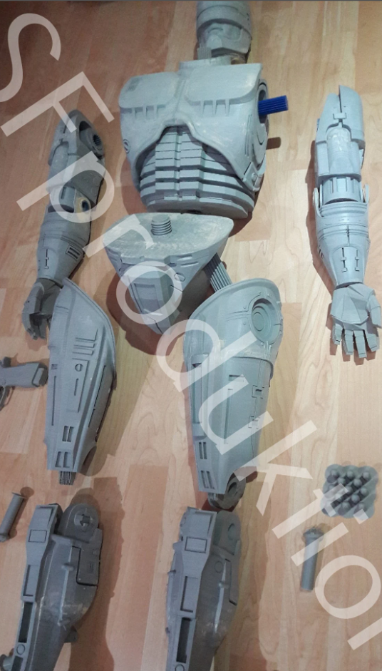 Life Size Robocop Statue 3d Printed Kit | eBay