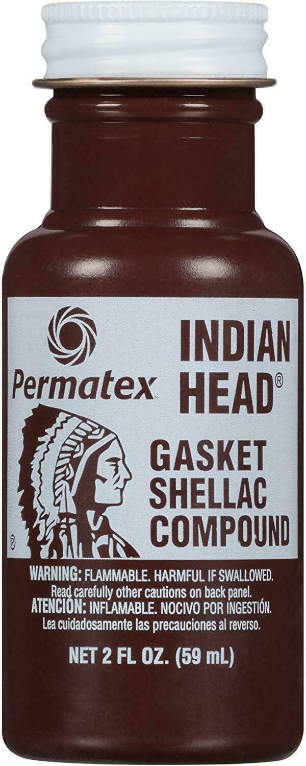 Permatex For Indian Head Gasket Sealant Shellac Compound 2 oz Bottle ...