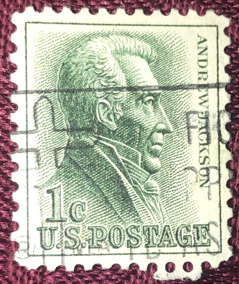 One Cent Andrew Jackson Stamp Shop | centralcountiesservices.org