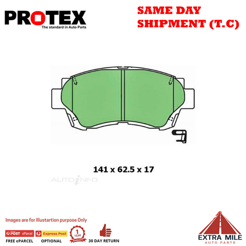 Ceramic Brake Pad Set Front For Toyota Avalon 3.0 (MCX10R) Ptl 95- 05 ...