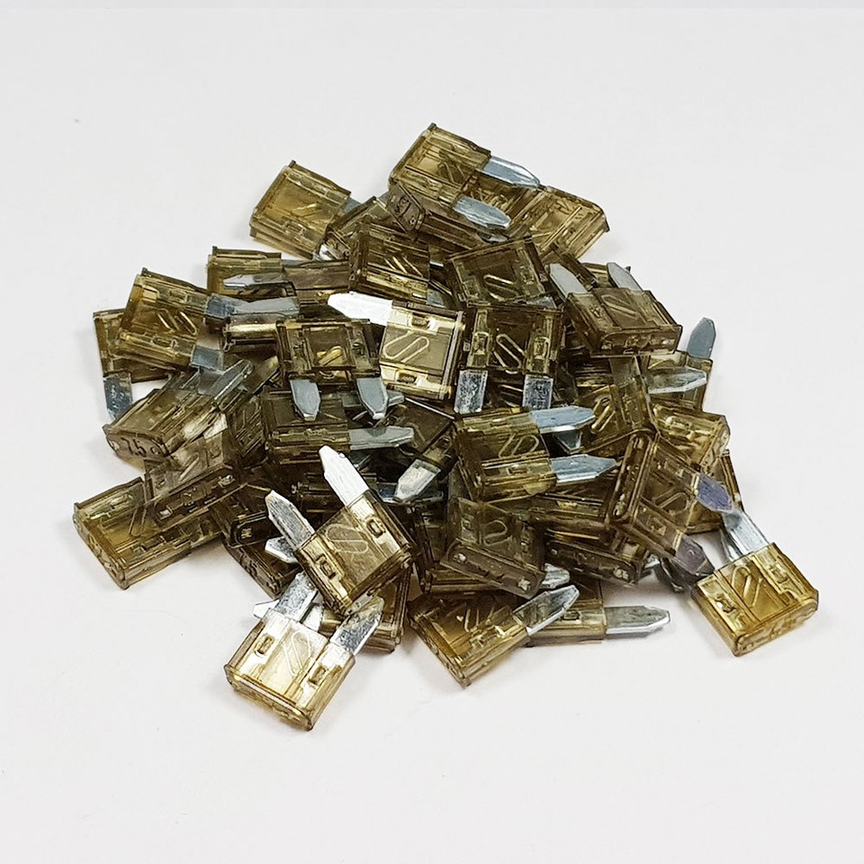 Mini Blade Fuse 7.5 Amp 7.5A Amps Brown ATM Auto Car Bike Fuses All ...