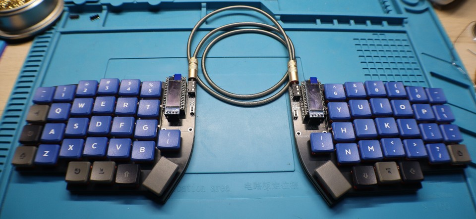 Lily58 Pro Choc Low Profile Split Ergo Keyboard Kit | eBay