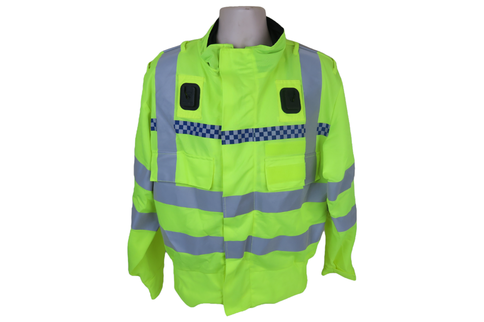 Ex Police Hi Vis Bomber Jacket Lightweight Security Vehicle Emergency ...