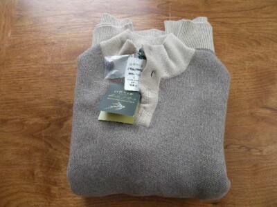 Orvis Men's Cashmere Simoom Sweater Large | eBay