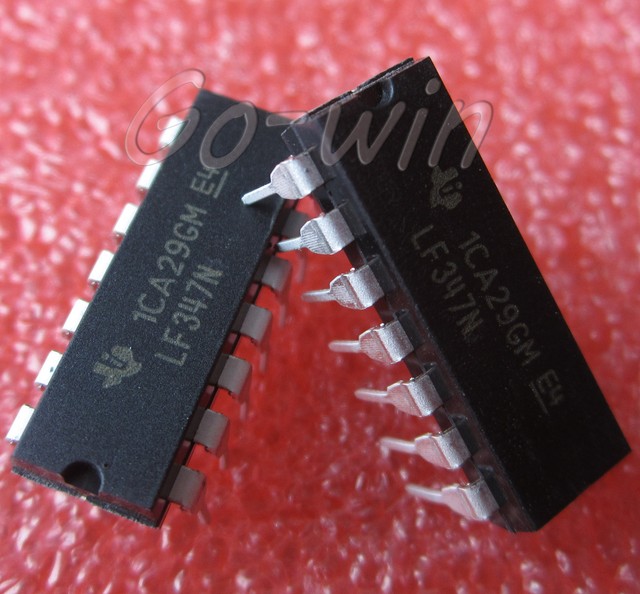 10PCS IC LF347N LF347 DIP14 Quad JFET Input Op Amp ST NEW | eBay