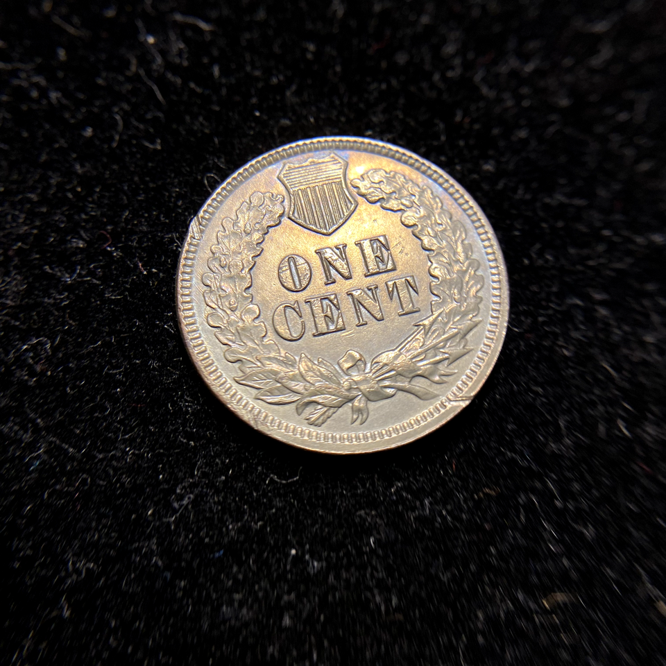 1871 Indian Head Cent Sharp AU+/MS About UNC Key Date One Penny 1c MAKE ...