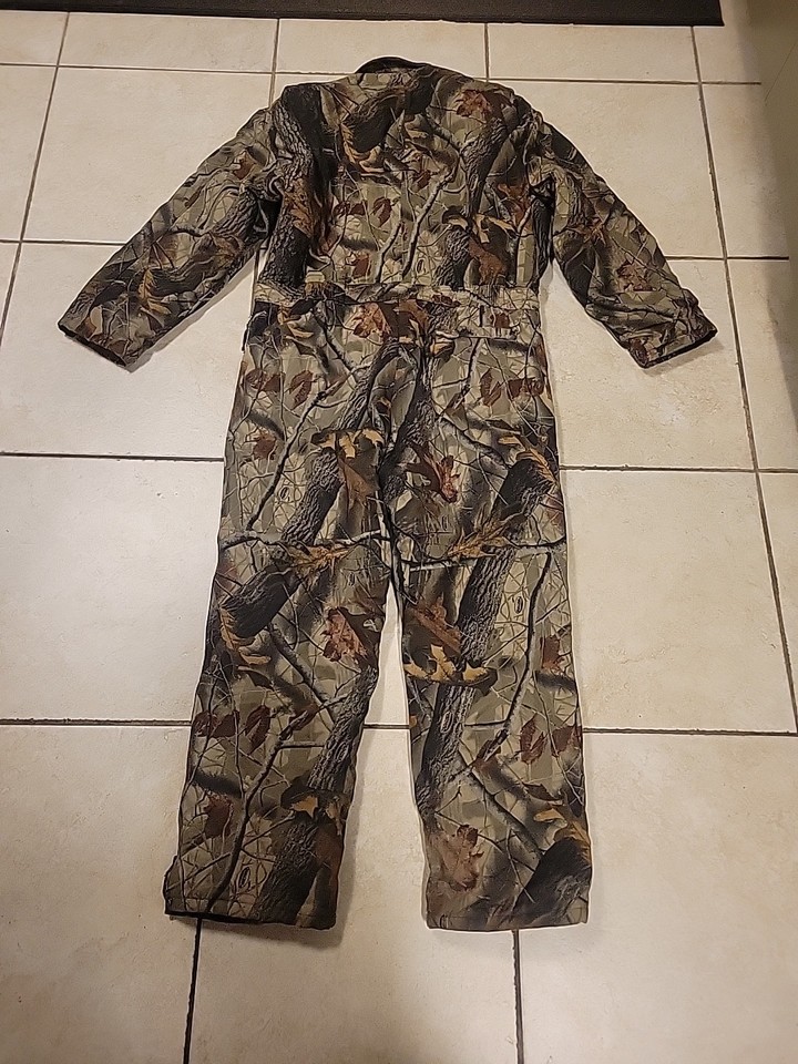 Mens Walls blizzard proof insulated camouflage coverall sz L reg 42/44 ...
