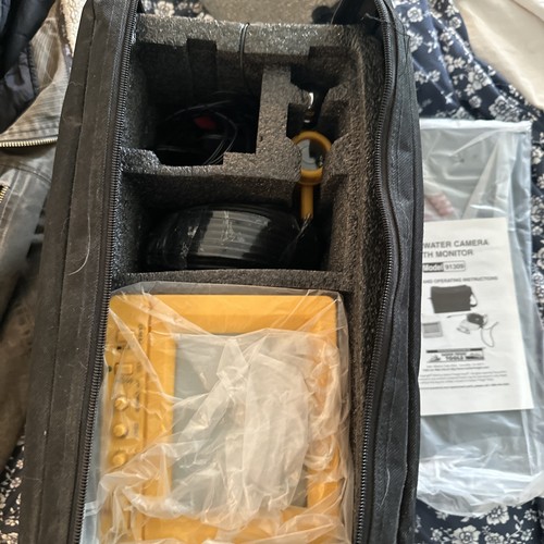 HARBOR FREIGHT UNDERWATER CAMERA MODEL #91309 FISHING, SEALIFE WITH ...