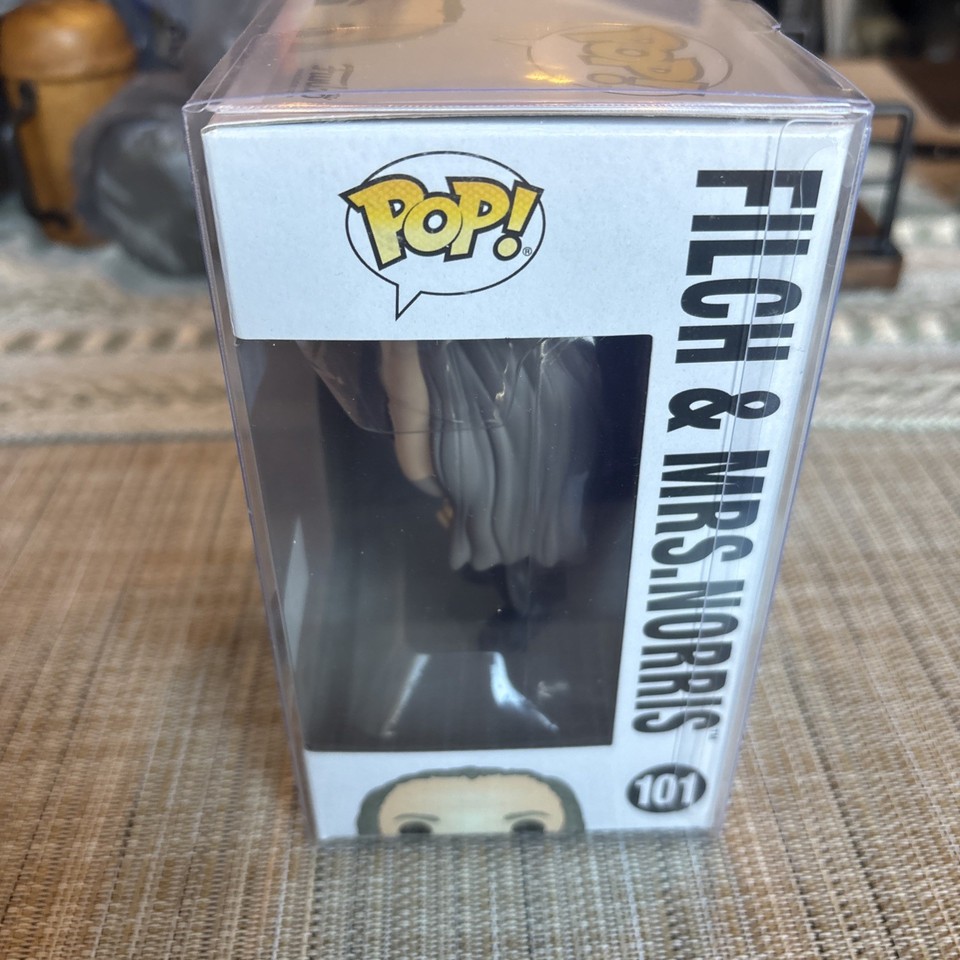 Funko Pop! Harry Potter: Filch & Mrs. Norris #101 - 2019 Fall ...