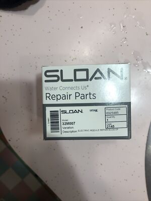 Sloan Electronic Module & Sensor Assembly Dual-flush ECOS Model 32M007 ...