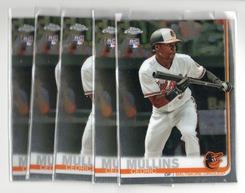 CEDRIC MULLINS BALTIMORE ORIOLES 2019 TOPPS CHROME 5X ROOKIE LOT | eBay