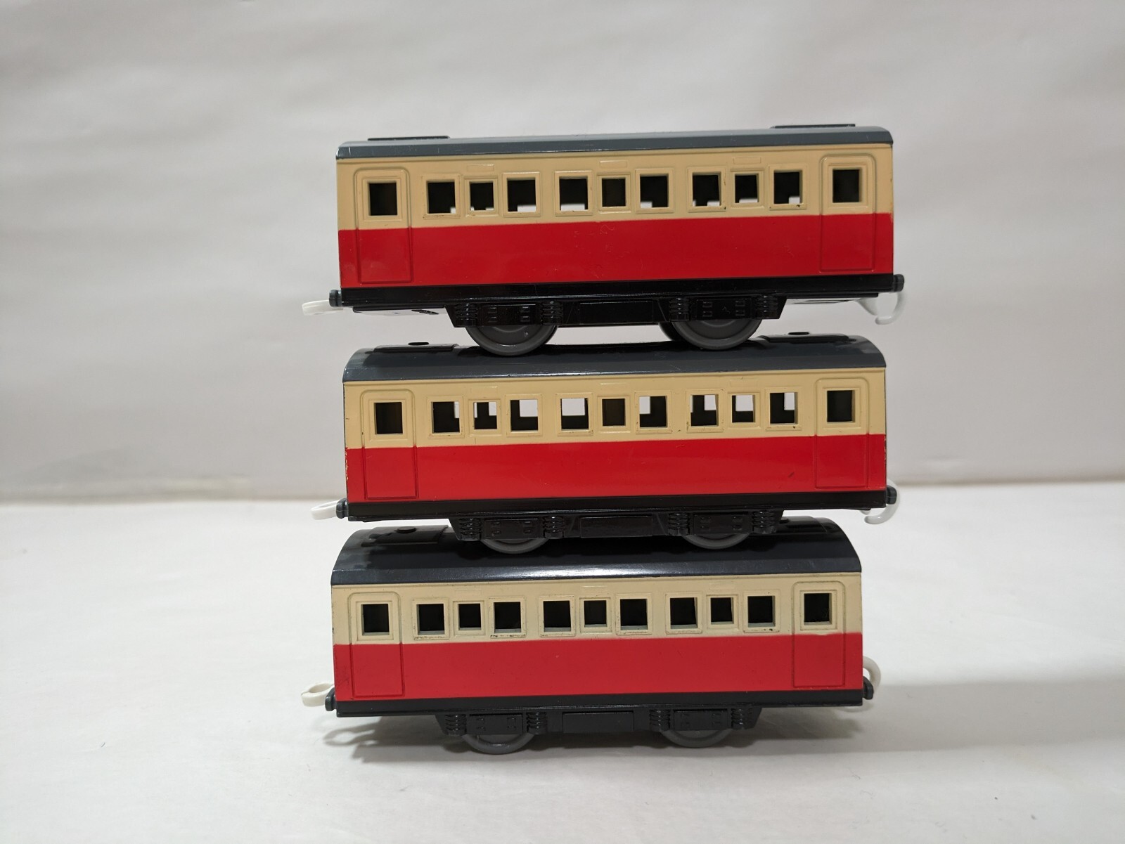 Thomas & Friends TOMY Plarail Trackmaster Red Express Coach Set Train ...