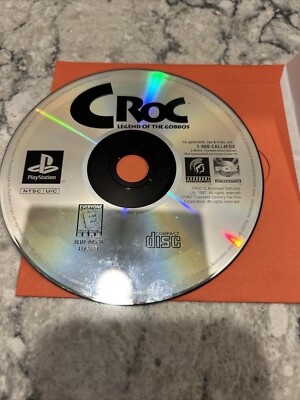 Croc: Legend of the Gobbos (Sony PlayStation 1, 1998) Authentic, disc ...