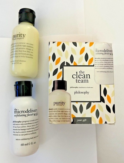 Philosophy The Clean Team Purity Face Wash Duo (purity Microdelivery 2 ...
