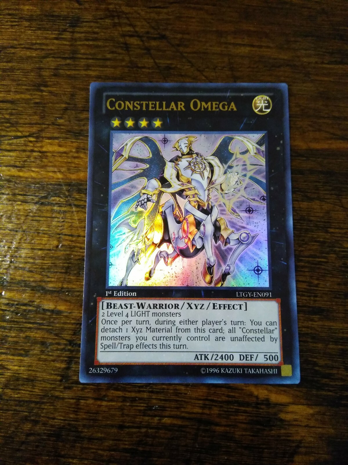 YUGIOH CONSTELLAR OMEGA LTGY-EN091 *1ST EDITION* ULTRA RARE (M/NM) NEW ...