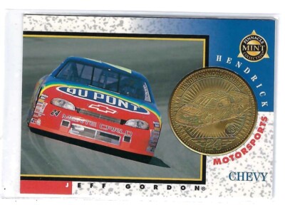 1998 Pinnacle Mint Collection Hendrick Motorsports Jeff Gordon with ...