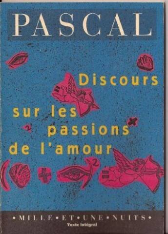 Discours sur les passions de l'amour, Blaise Pascal | eBay