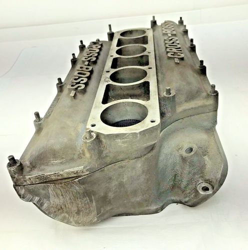1970 Cross Boss NOS Autolite Ford Carbs 302 4V Inline Induction Intake ...