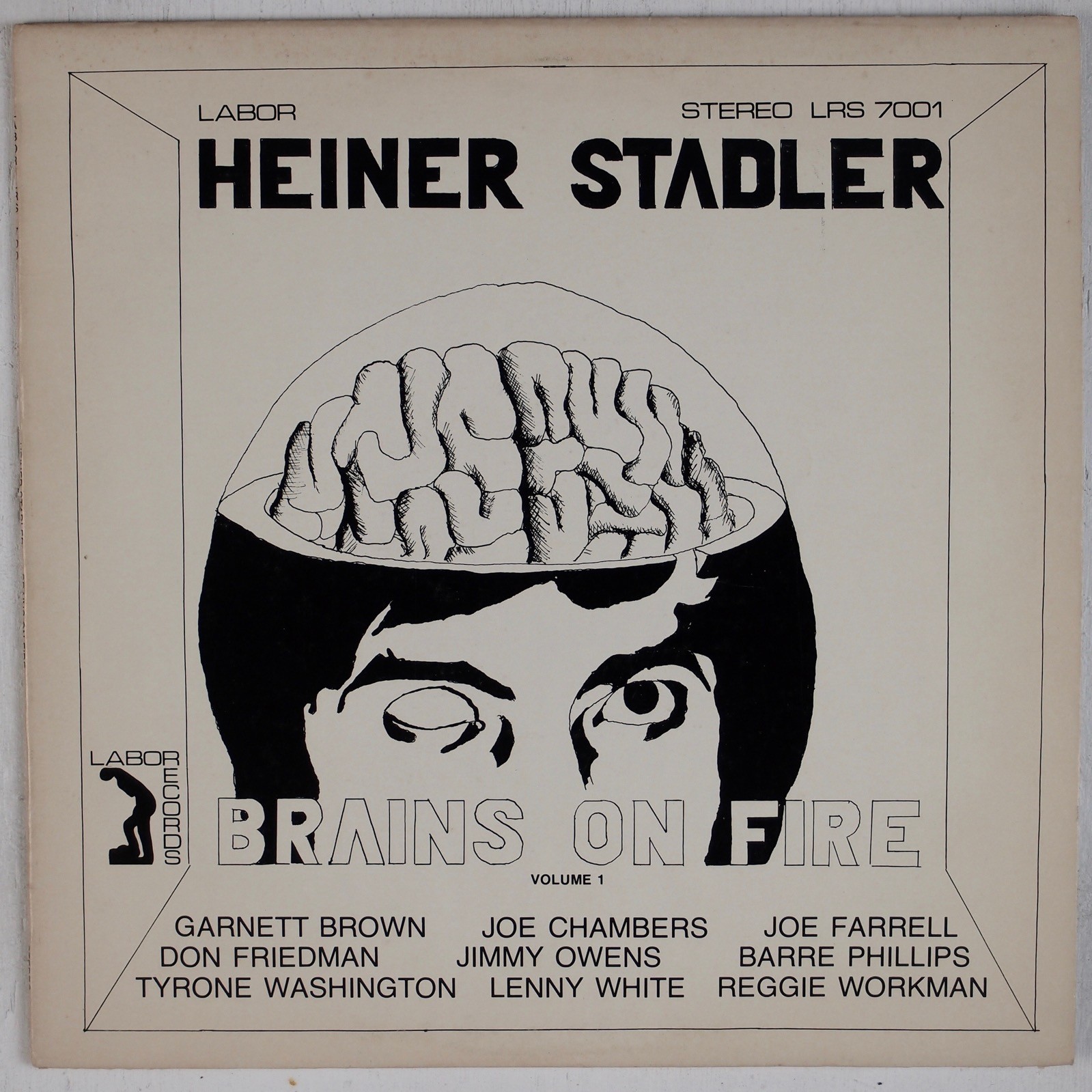 HEINER STADLER: Brains on Fire USA ’73 LABOR Private Jazz, Joe Chambers ...