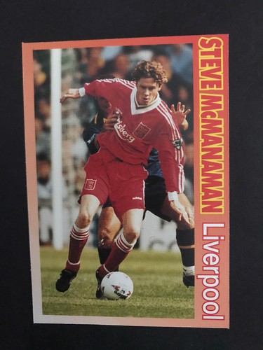 Steve McManaman LCD Publishing Premier Strikers 1995-96 Card #50 ...