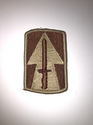 76th Infantry Brigade Desert Brown & Tan U.S. Army Shoulder Patch | eBay