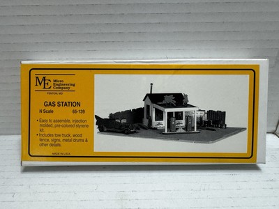 Micro Engineering Company, Gas Station N Scale 65–1394 Train Layout | eBay