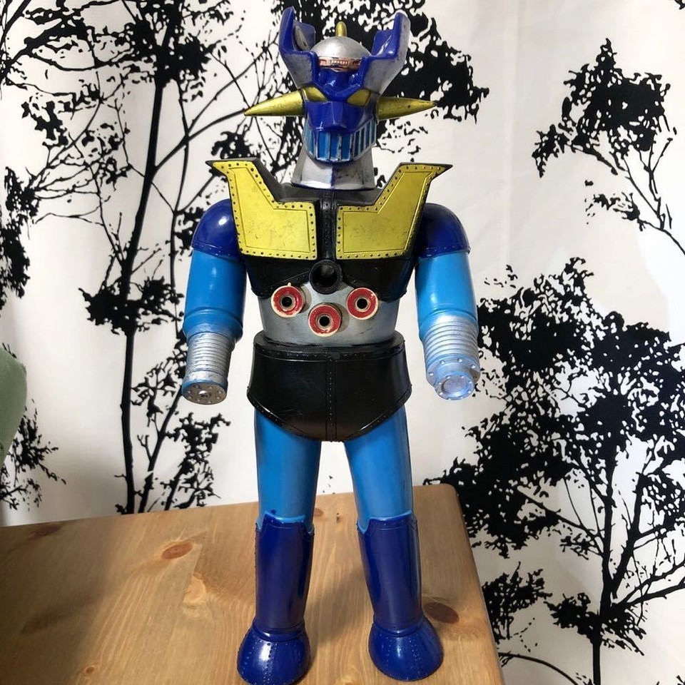 Difficult, Hard To Obtain, Large Size, Old Bandai Mazinger Z, Soft ...