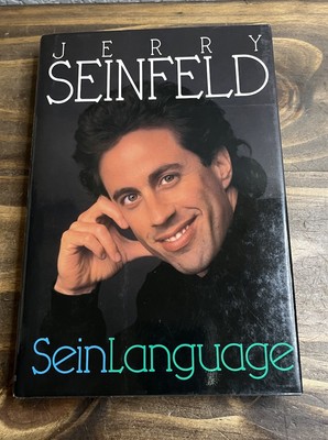 Sein Language SIGNED Autographed by Jerry Seinfeld 1993 Hardcover Book ...