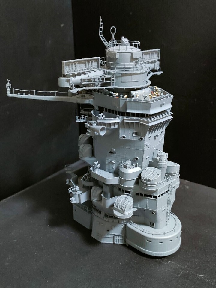 1/200 Imperial Japanese Navy Yamato-Class Battleship Bridge Kancolle ...
