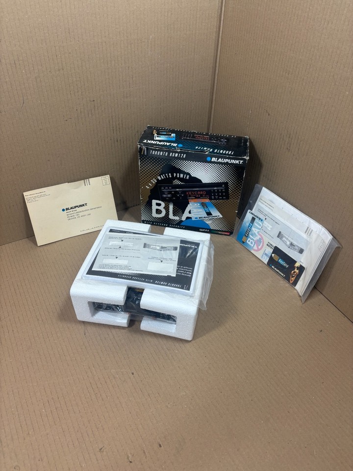 Blaupunkt TORONTO RDM 126 Classico Auto Radio CD Stereo Porsche Ferrari ...