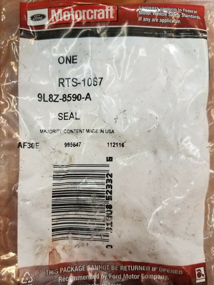 Motorcraft Thermostat Gasket New Ford Escape Fusion Mercury Mariner RTS ...