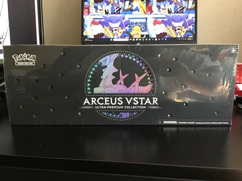 Pokemon TCG Arceus VSTAR Ultra Premium Collection Box GameStop ...