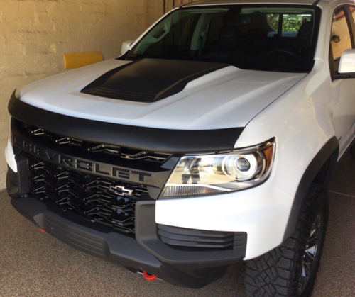 EGR Matte Black Hood Protector Bug Shield Deflector for 2015-2021 Chevy ...