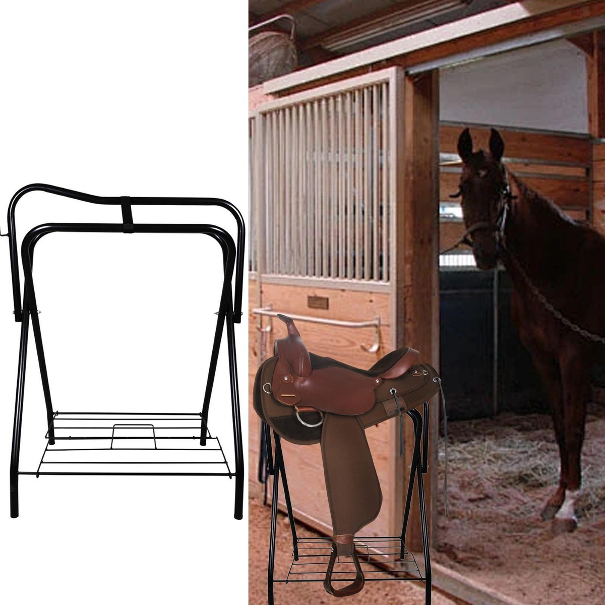 Easy Saddle Rack Plans
